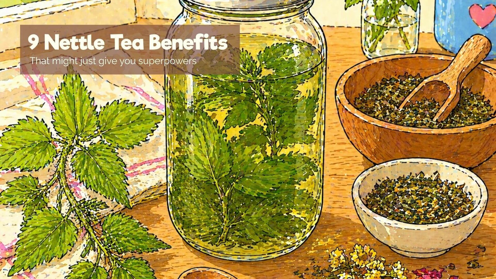 9 Epic Nettle Tea Benefits That Will Give You Super Powers|